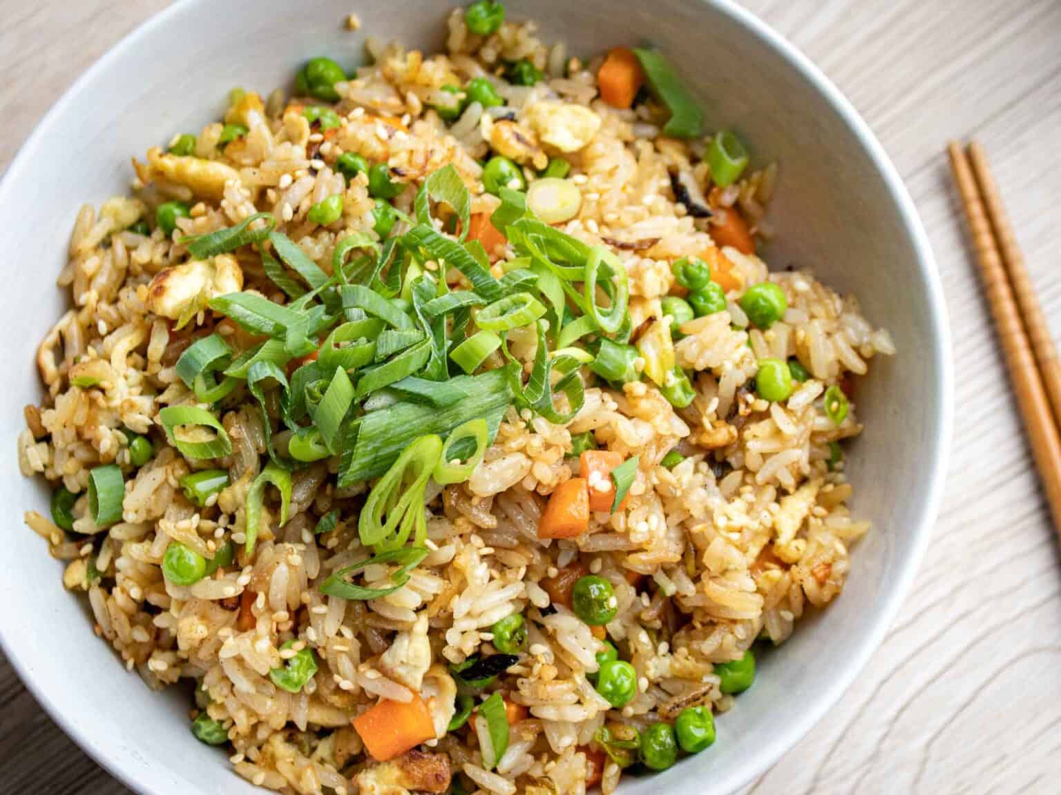 Gebakken Rijst met Ei - Koken Met Maarten