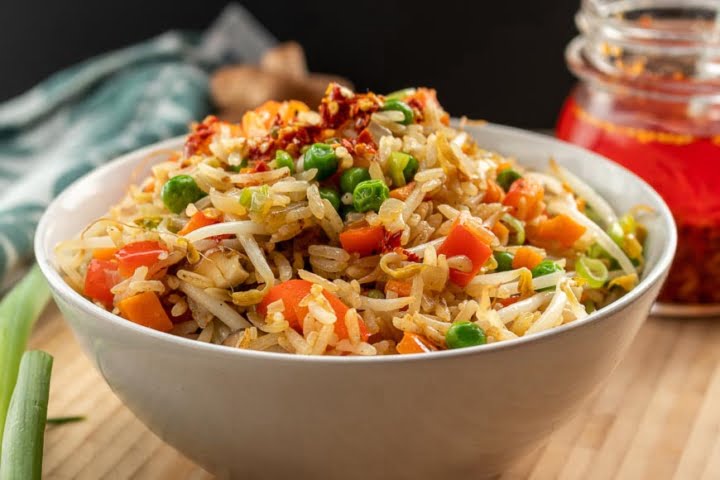 Gebakken Rijst met Groenten - Koken Met Maarten