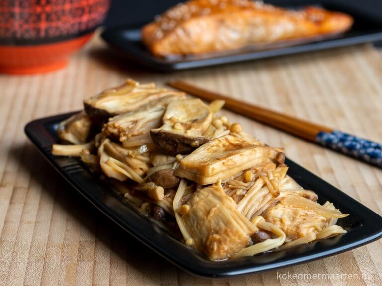 Chinese Kool Roerbakken met Hot ‘n Sour Saus - Koken Met Maarten