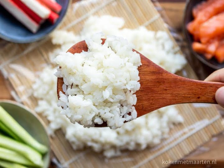 Perfecte Sushi Rijst Koken - Koken Met Maarten