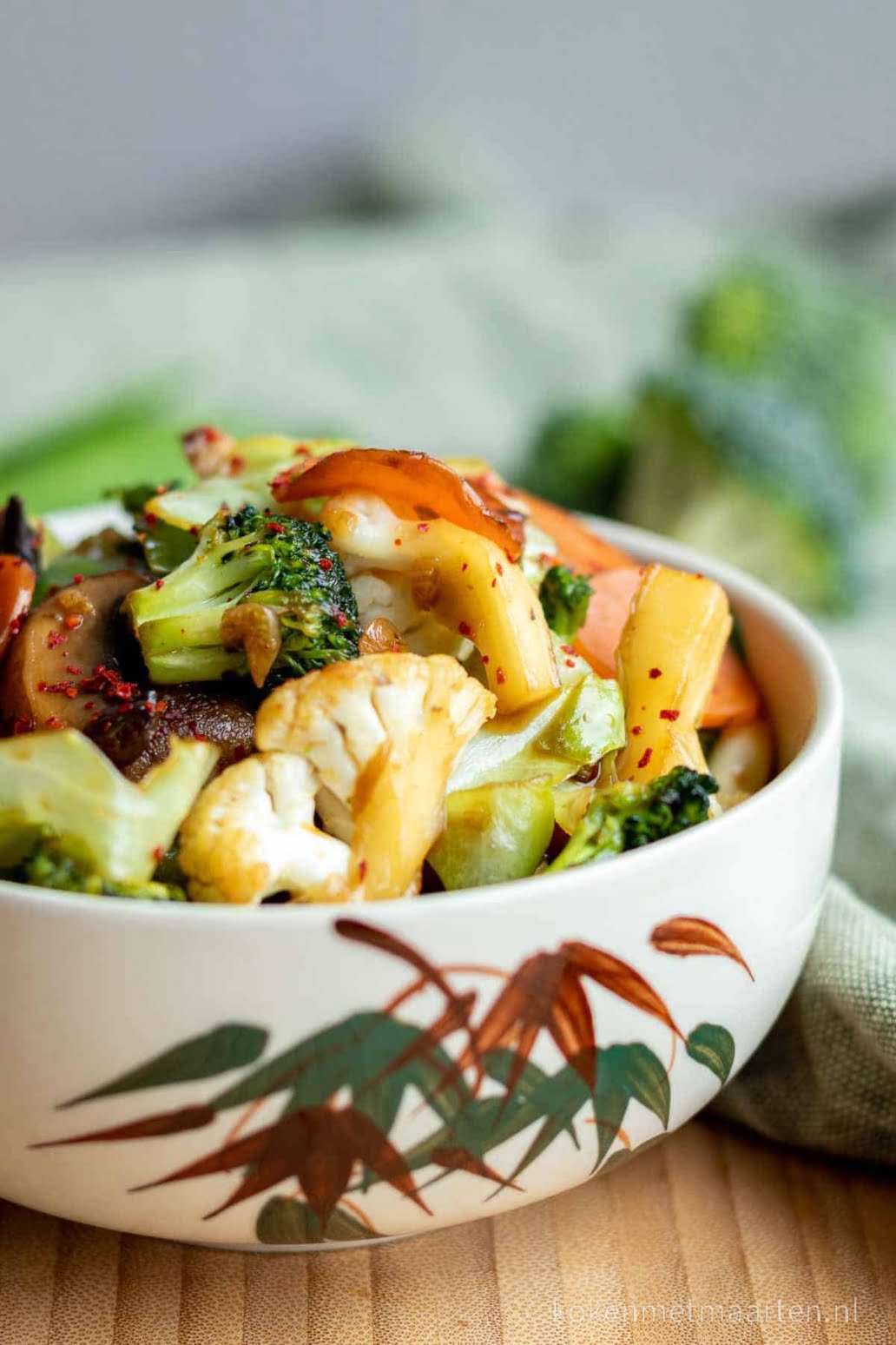 Pad Pak Ruam – Thaise Gewokte Groenten - Koken Met Maarten